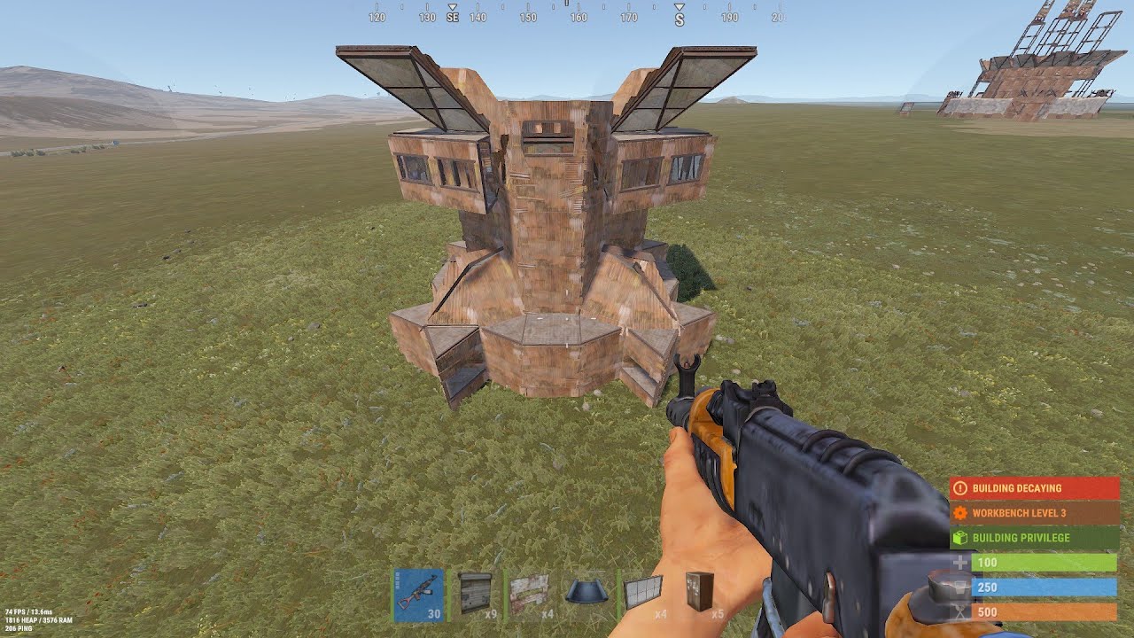 2 x 2 Mini Shell Base - Rust - YouTube