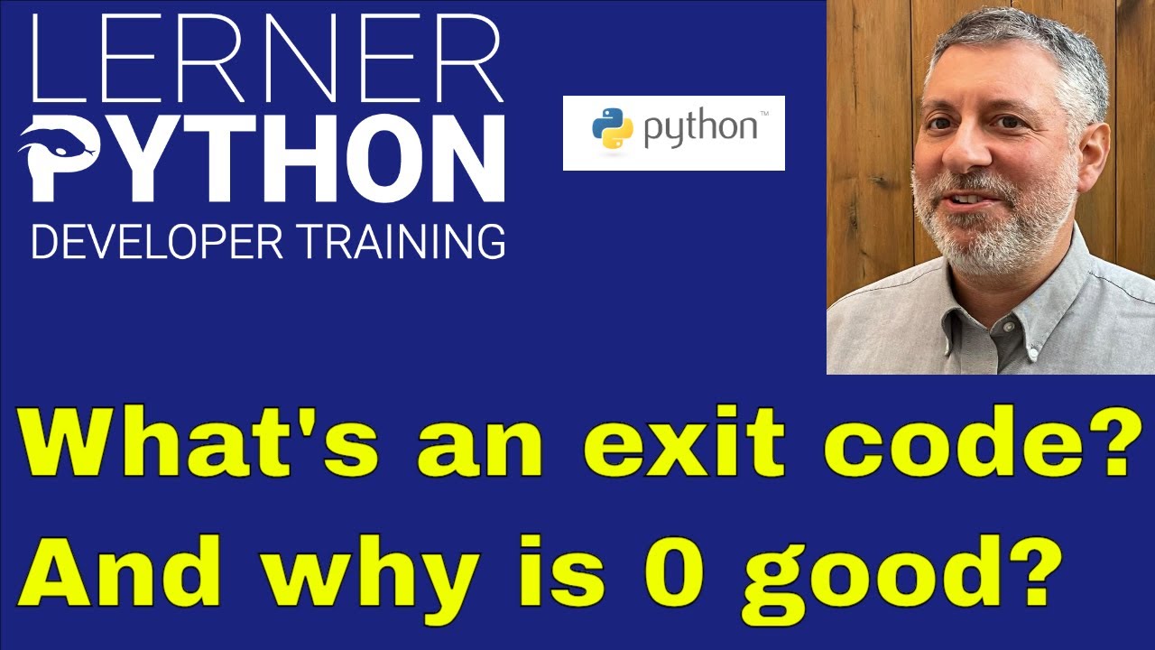 Python And Exit Codes YouTube
