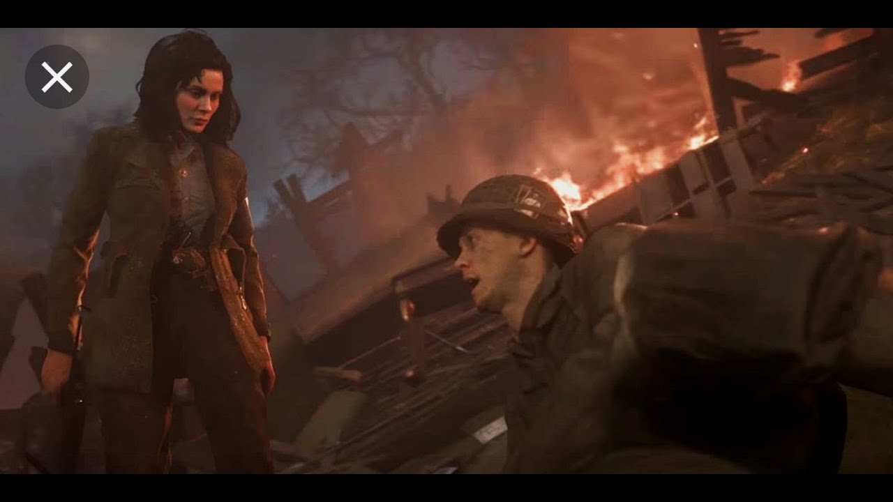Call of duty WWII Part 4 The Train - YouTube
