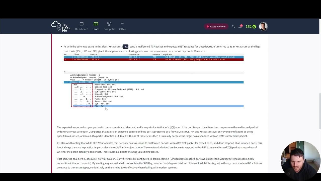 NULL, FIN and Xmas | THM Series: Nmap #8 - YouTube