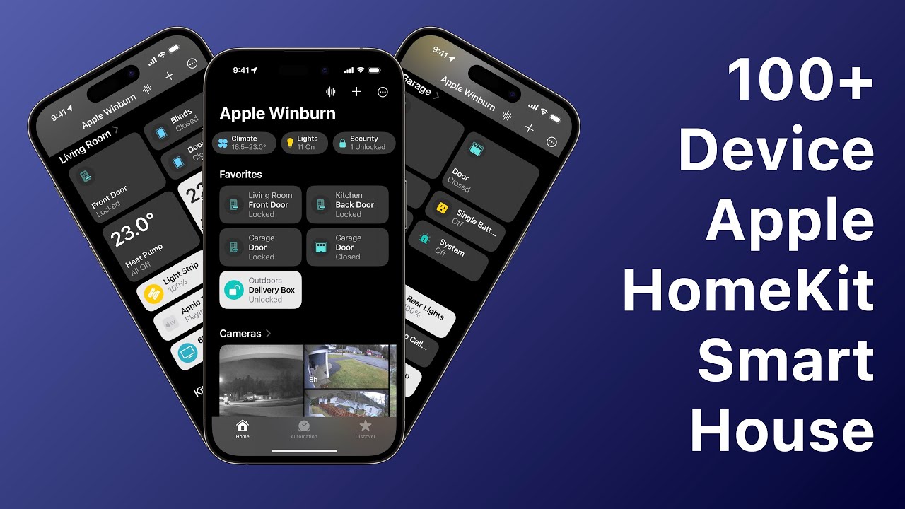 100+ HomeKit Device Apple Smart House - YouTube