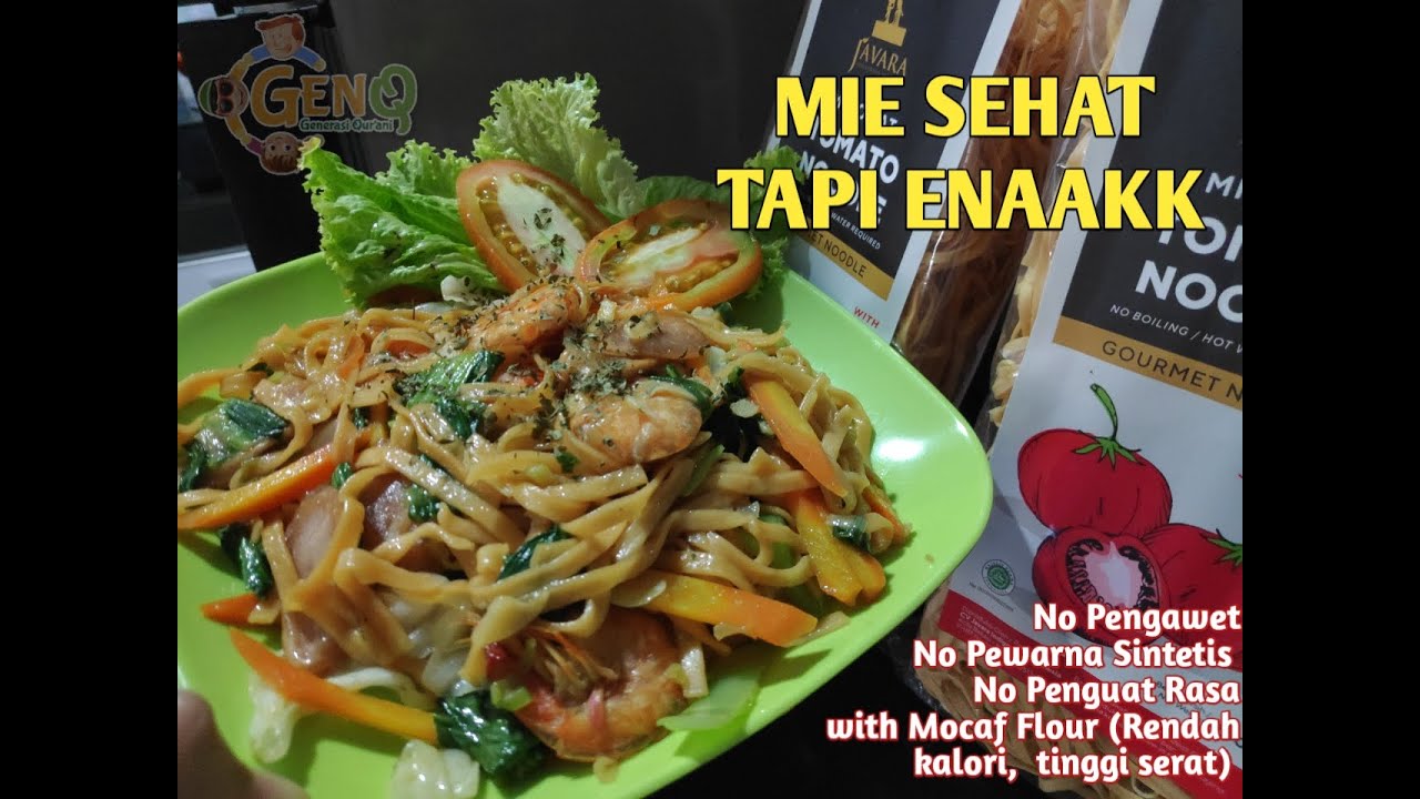 Review Mie Vegan JAVARA (mie sehat bisa enak lho) - YouTube