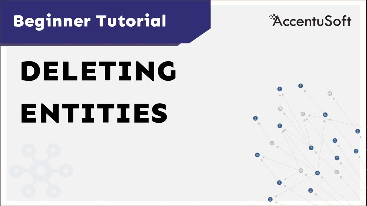 Deleting Entities - YouTube
