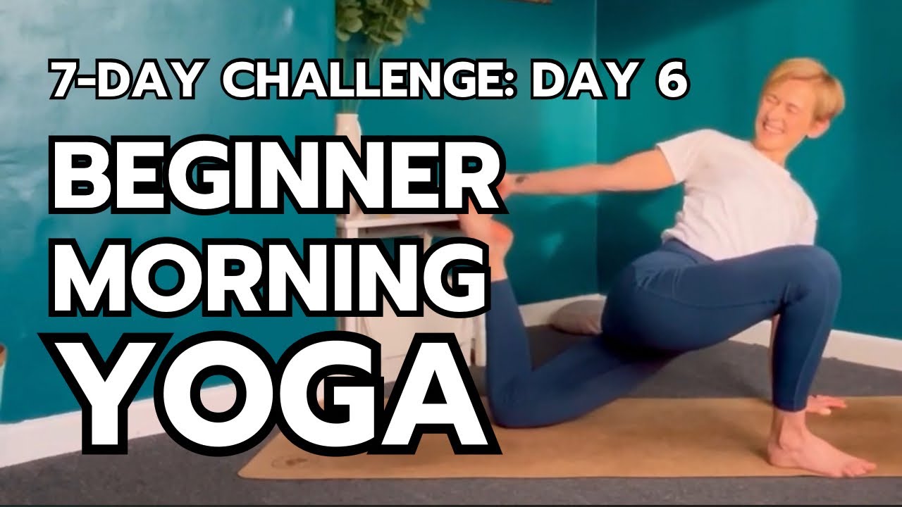 Day 6️⃣ Beginners Morning Yoga 🧘🏼 7 Days of Happiness Yoga Challenge ...