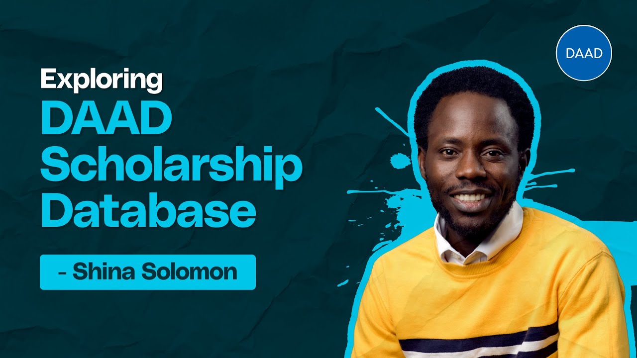 How to Explore DAAD’s Scholarship Database | Find Hidden International ...