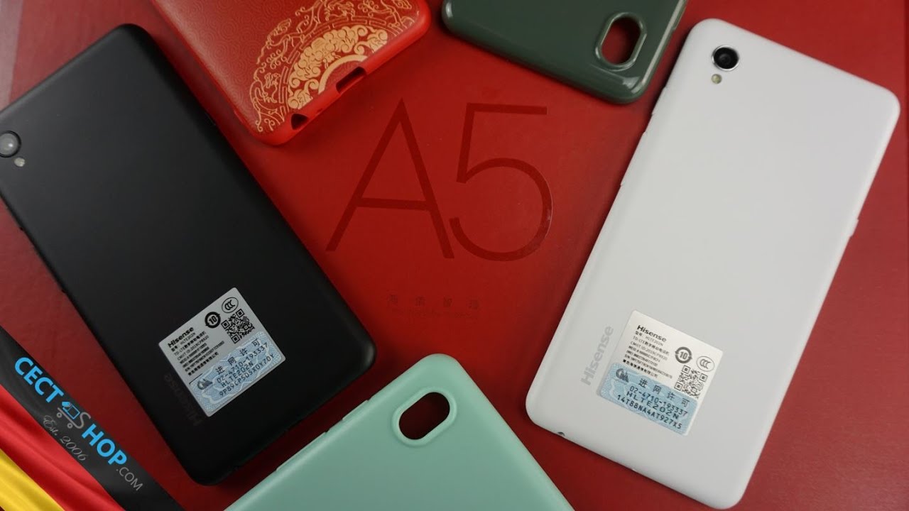 HiSense A5 E-Ink Smartphone | Black, White & Chinese New Year Edition ...