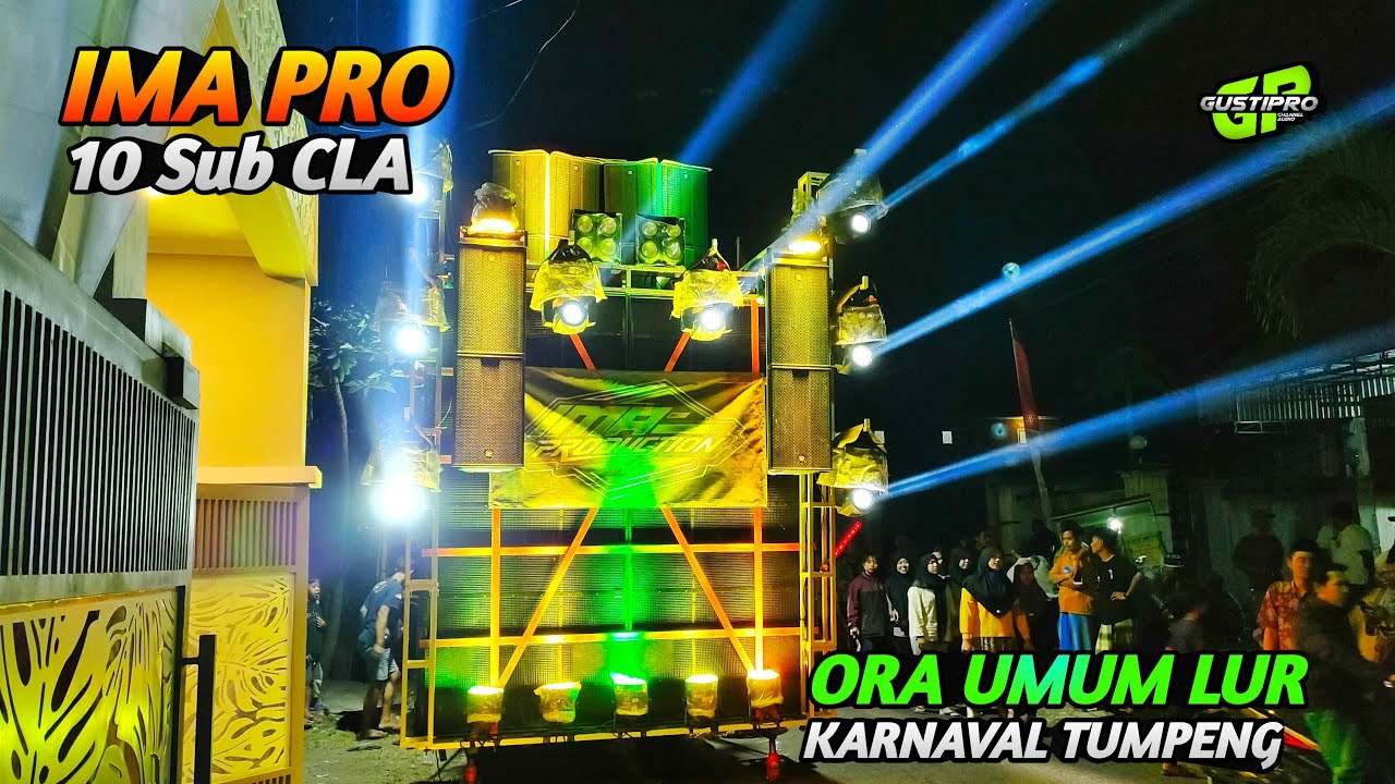 IMA PRODUCTIONS dibunyikan suaranya ora umum karnaval tumpeng - YouTube