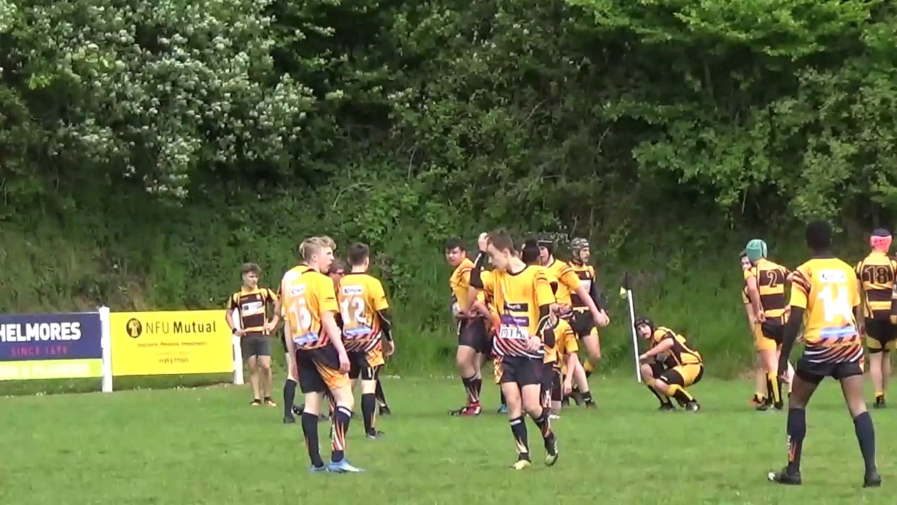 OERFC U15's v Crediton RFC. Devon 2017 Tour. - YouTube