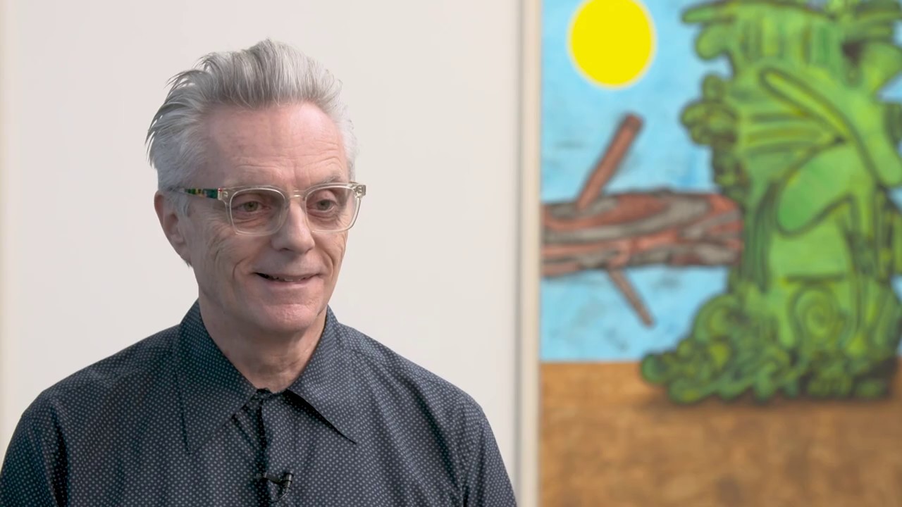 "Carroll Dunham / Albert Oehlen. Bäume / Trees" in der Kunsthalle ...