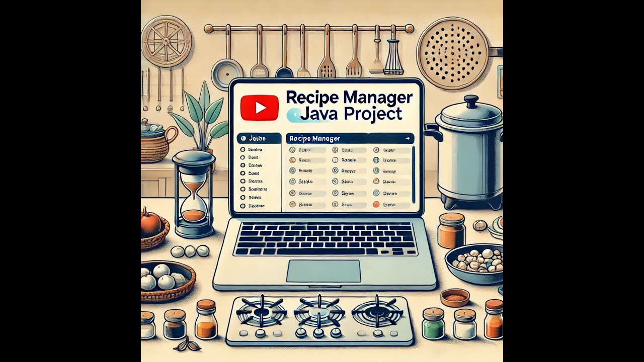 Recipe Manager Java Project - YouTube