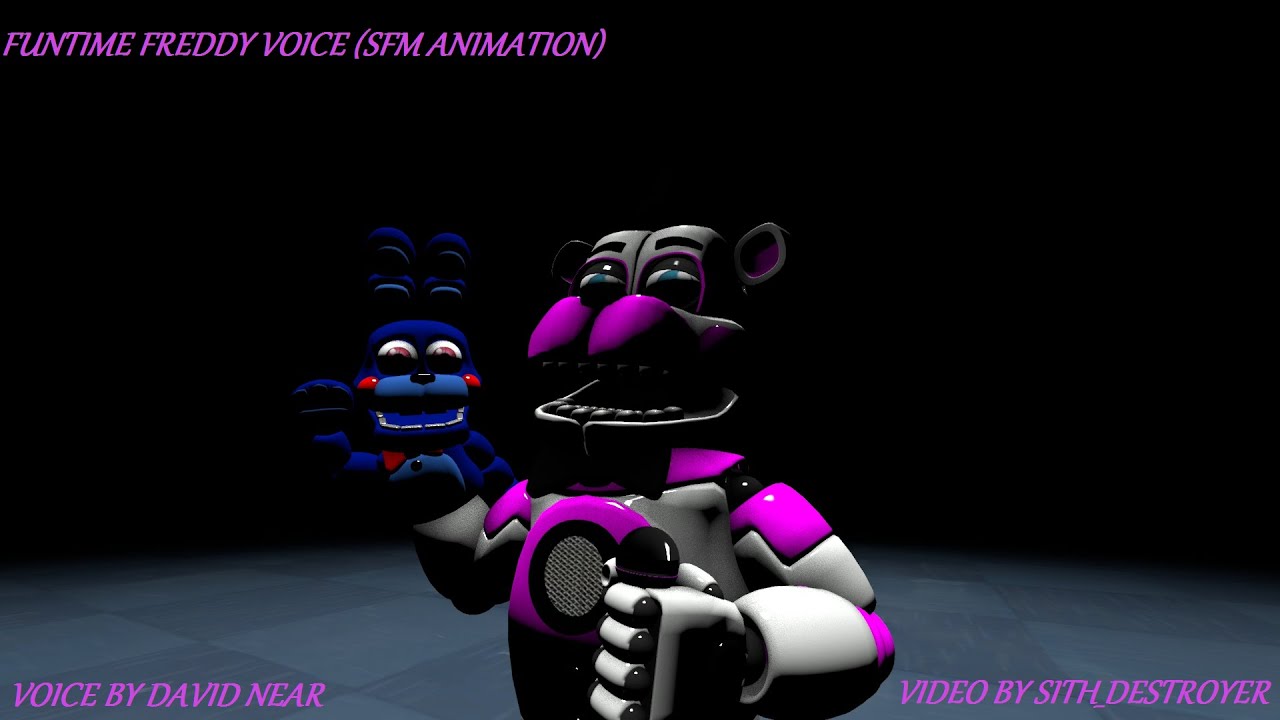 Funtime Freddy Voice By David Near (SFM Animation) - YouTube