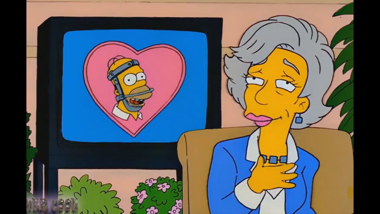 THE SIMPSONS - Homer On The Afternoon Talk TV ! - YouTube
