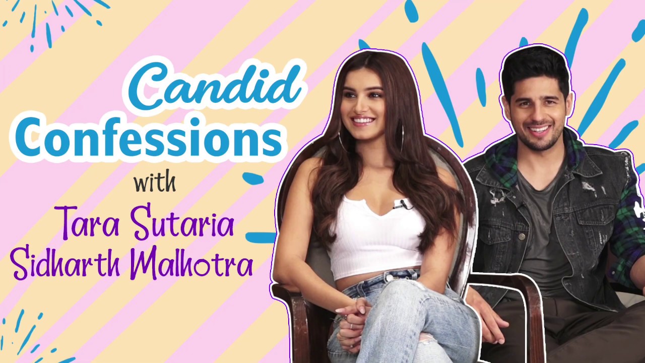 Sidharth Malhotra & Tara Sutaria's Candid Confessions On Love, Movies ...