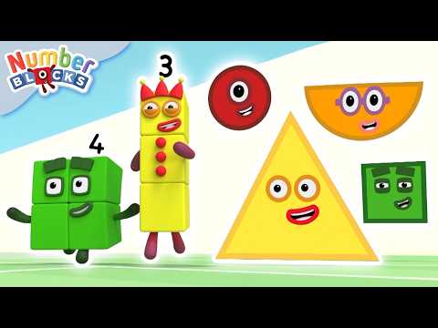 Back to School Creative Math | Learn to Count for Kids | Number Cartoon | Numberblocks