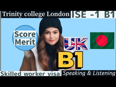 Trinity College London - ISE I (B1) Integrated Speaking and Listening ...
