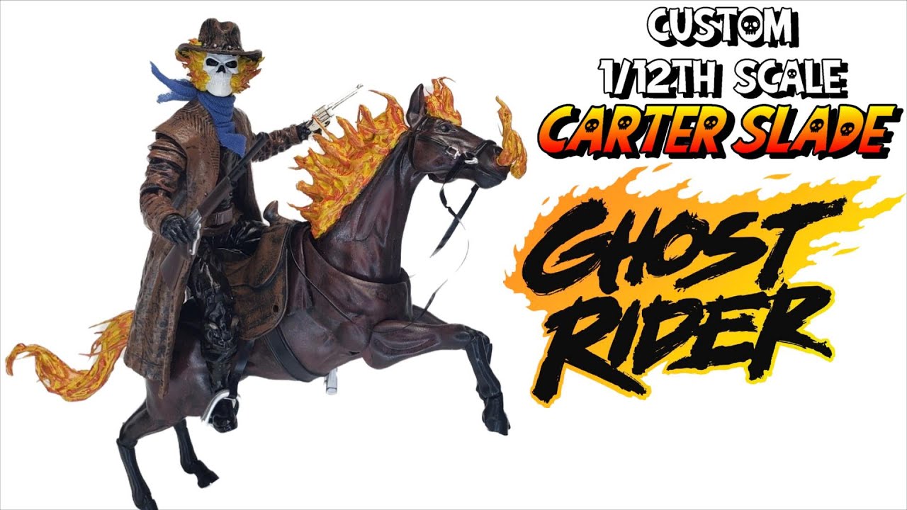 Ghost Rider- Carter Slade Custom - Marvel Legends - YouTube
