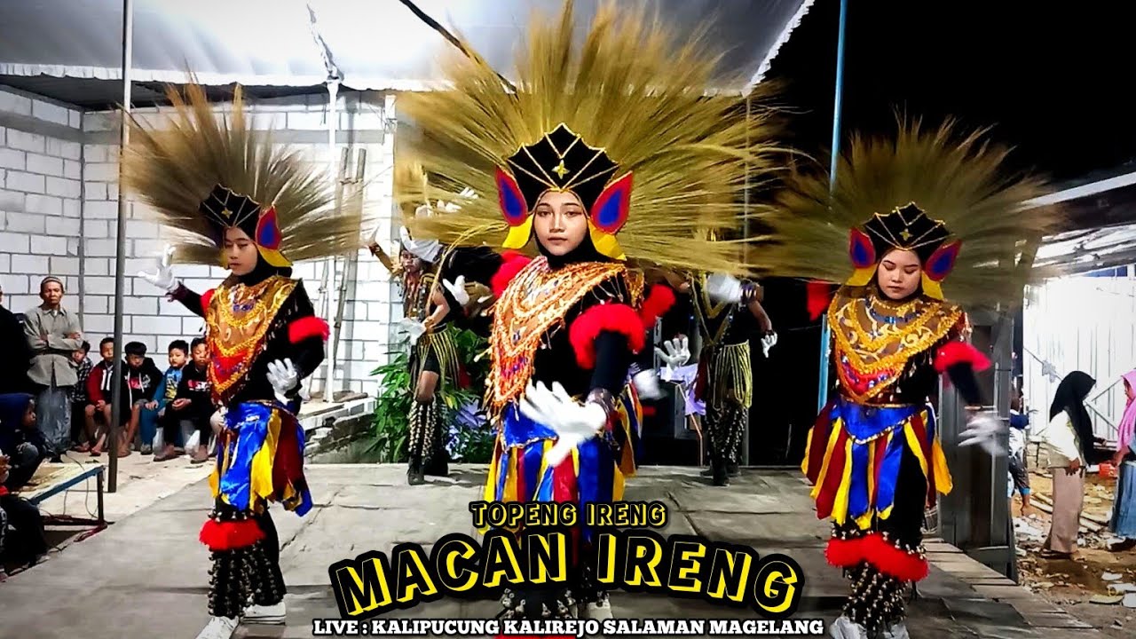 🔴Garapan Anyar . Topeng Ireng Macan Ireng || Live Kalipucung Kalirejo ...
