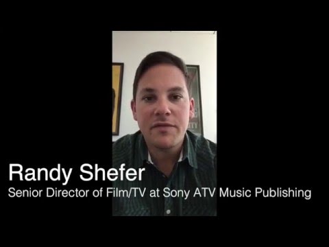 Sony/ATV Randy Shefer - YouTube