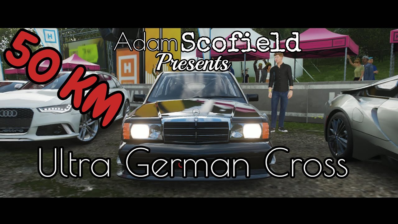 FORZA HORIZON 4 ULTRA GERMAN CROSS (50KM LENGTH) MERCEDES W190 SPRING ...