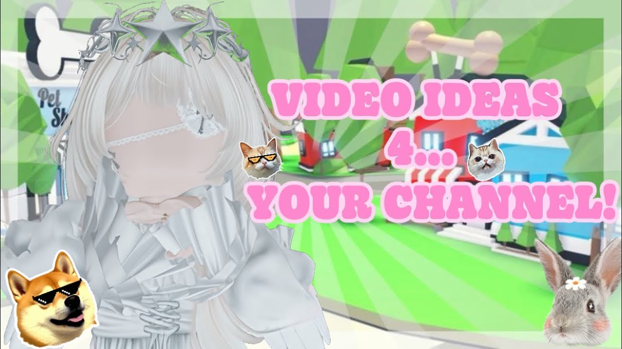 Video ideas to grow VIRAL adopt me - YouTube