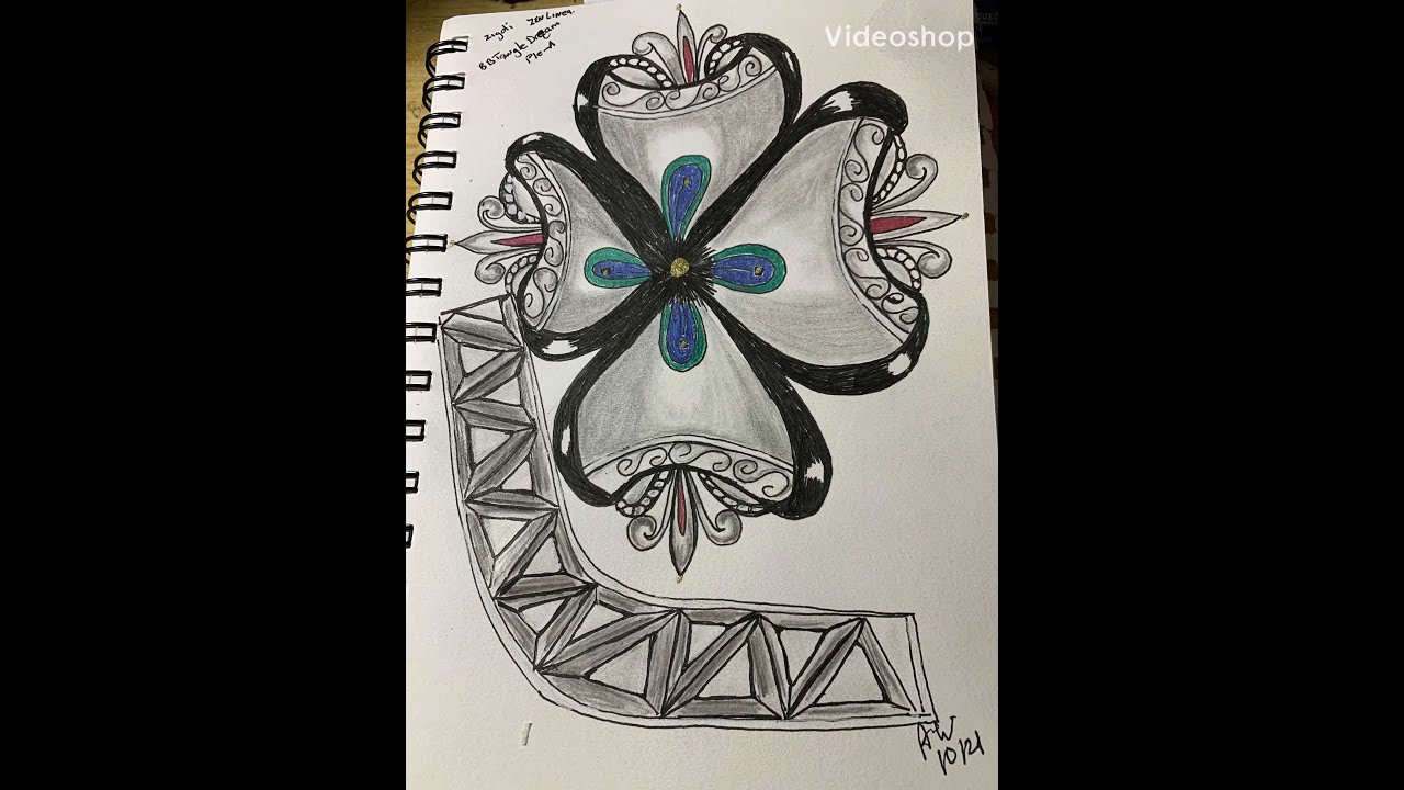 Art by me Two Artist did these i just copied BB Tangle dream and Zen ...