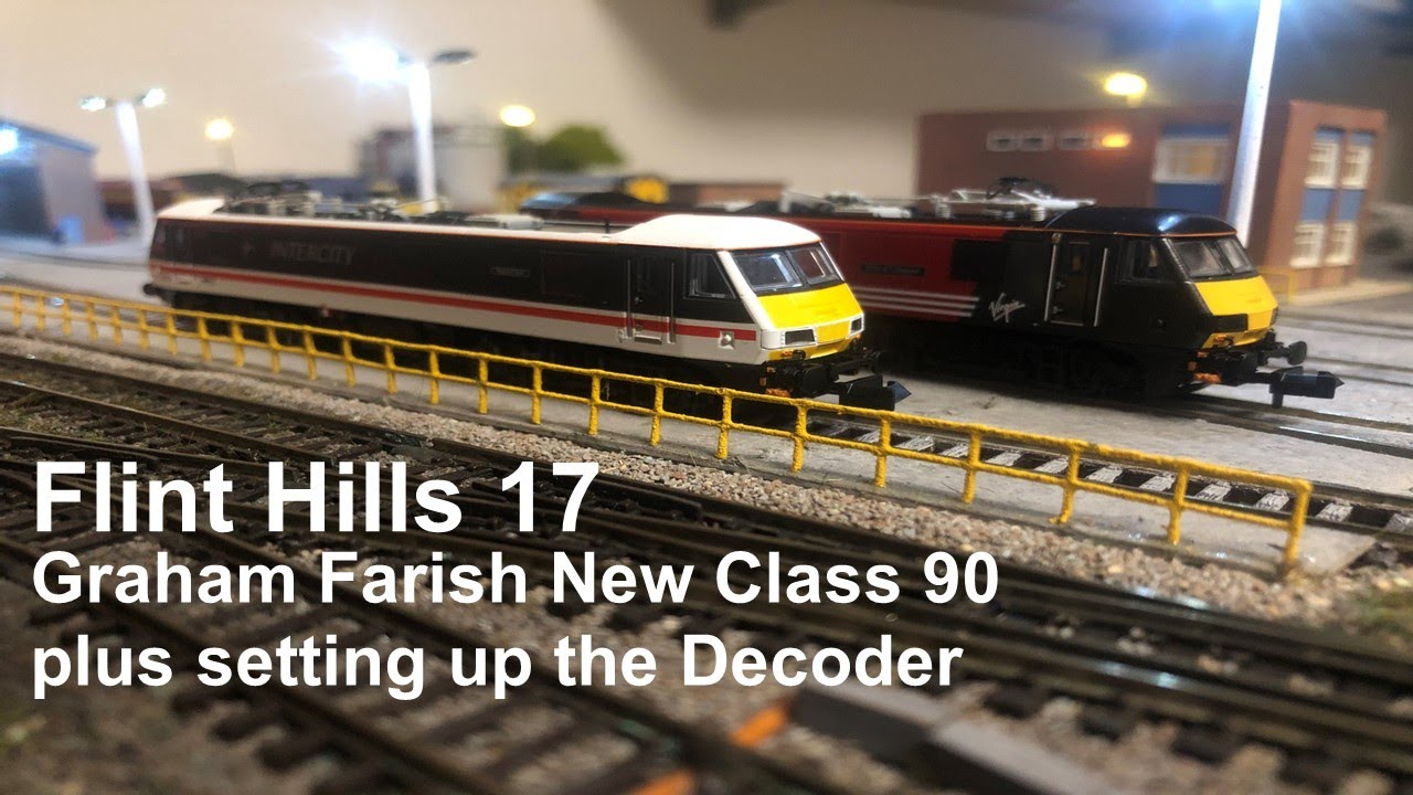 New Farish Class 90's and Decoder Install - YouTube