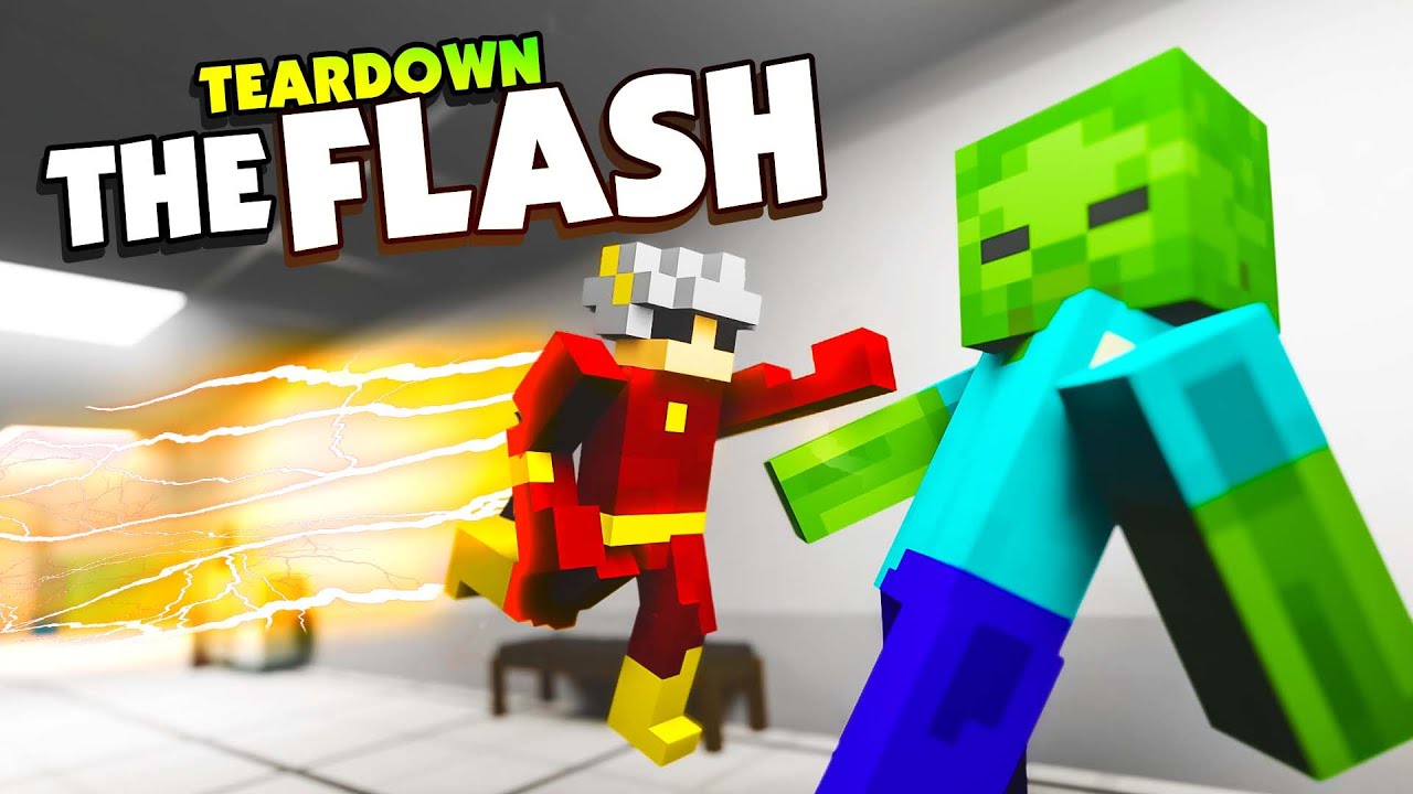 Becoming the FLASH and Using the SPEED FORCE in Teardown Mods - YouTube