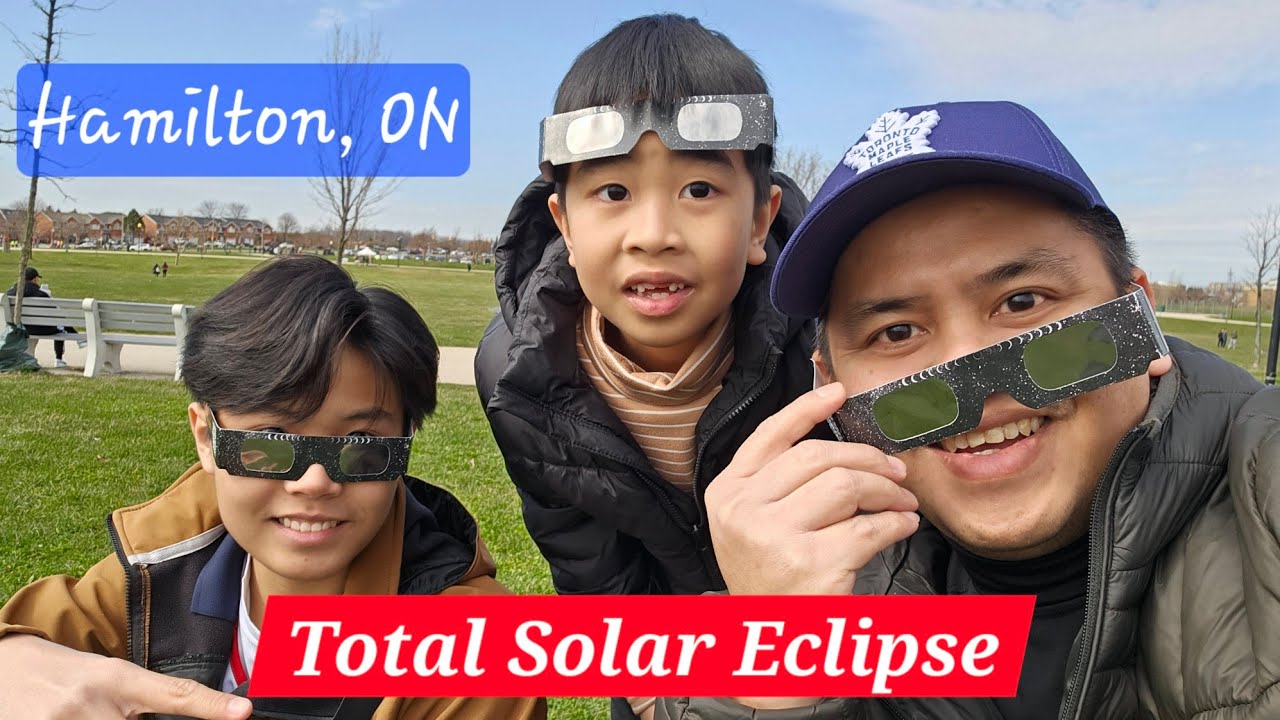 🇨🇦 Total Solar Eclipse in Hamilton | April 08, 2024 - YouTube
