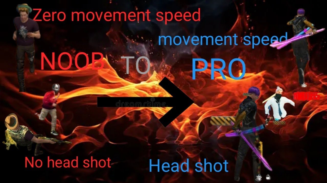 Make my zero movement speed into 70%-80% movement speed / free fire ...