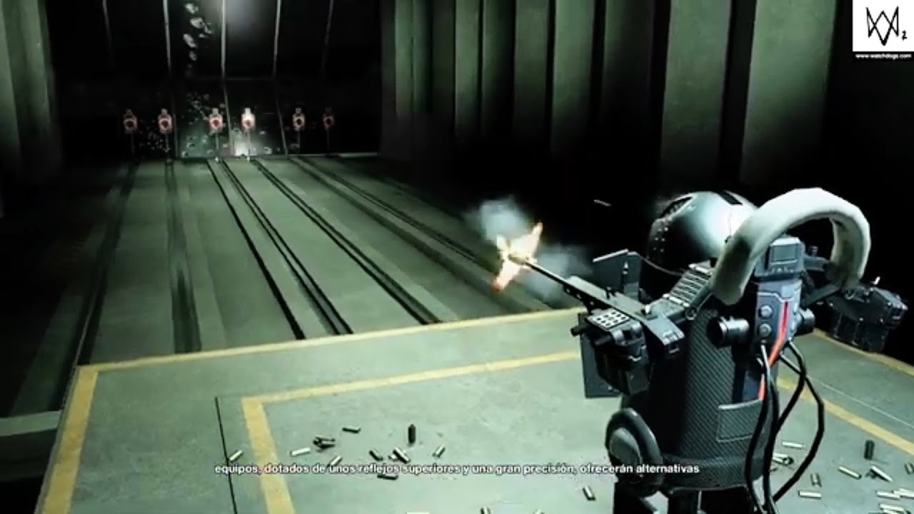 DESTROZANDO PROTOTIPOS EN UNA FABRICA DE ROBOTS / WATCH DOGS 2 - YouTube