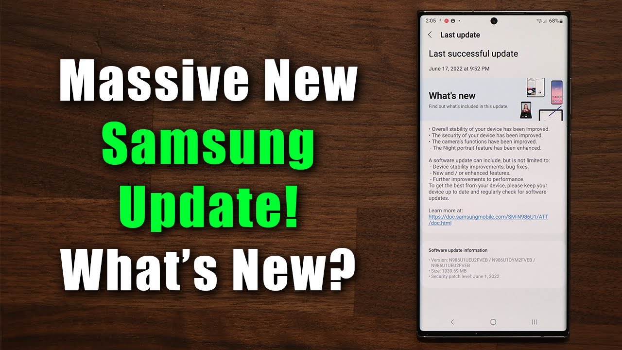 Note 20 Ultra gets MASSIVE UPDATE - Instantly Makes Camera Better ...