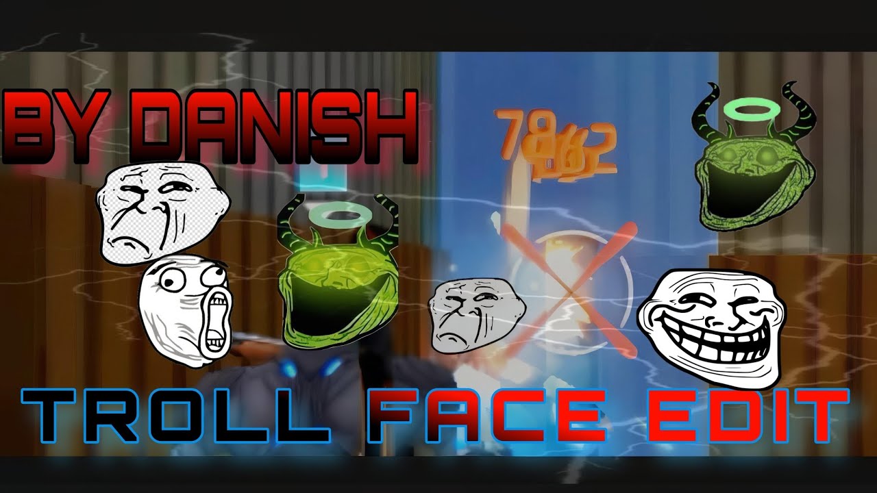 Troll face edit #trollface #freefire - YouTube