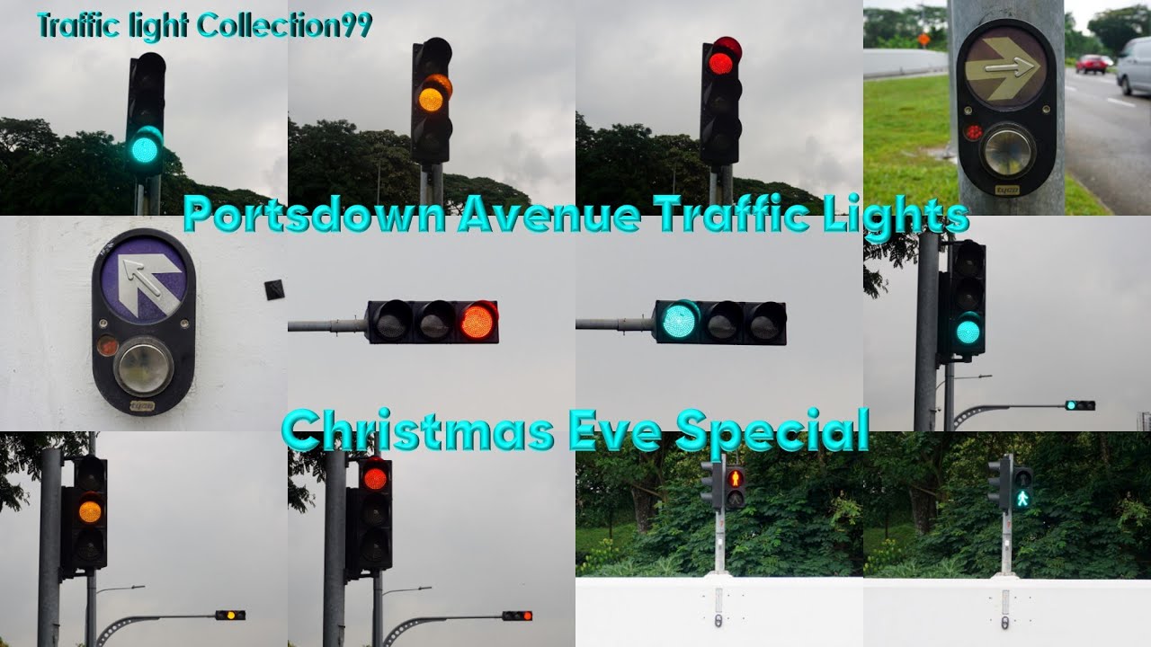 Portsdown Avenue Traffic Lights (Christmas Eve Special) - YouTube