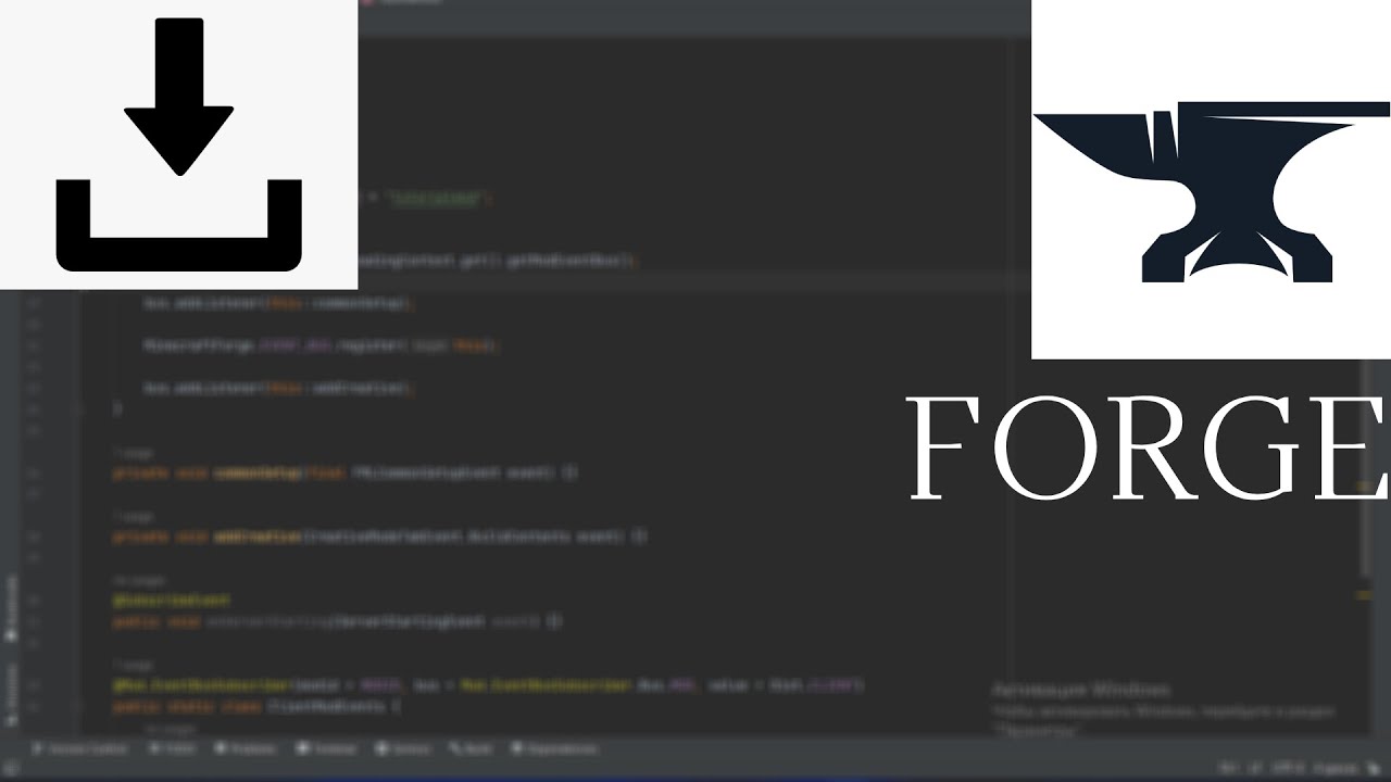 Гайд по созданию мода minecraft forge 1.19.4 - №1 Установка - YouTube