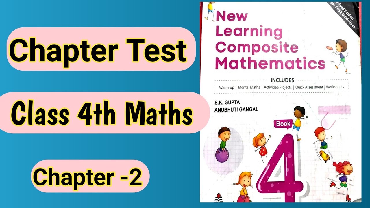 New Learning Composite Mathematics Class 4th Maths Chapter -2 Chapter ...