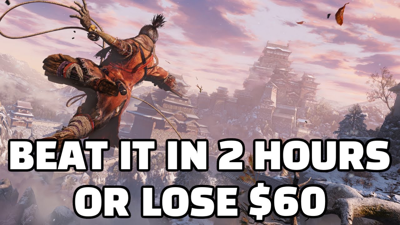How I beat every boss in Sekiro fast enough to get my money back - YouTube