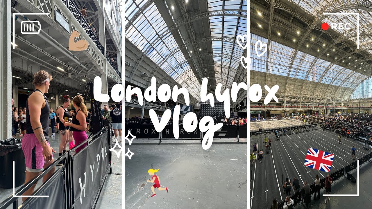 Come with me to London Hyrox | mini vlog - YouTube
