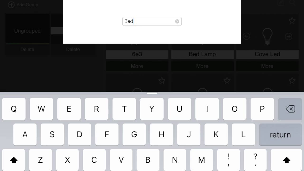 Orvito: Creation of Groups for Switch panel or Camers - YouTube