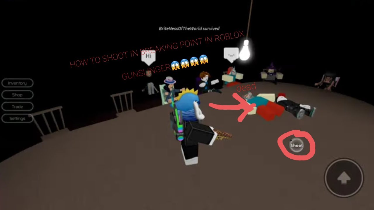 Roblox breaking point guide to shoot gunslinger - YouTube