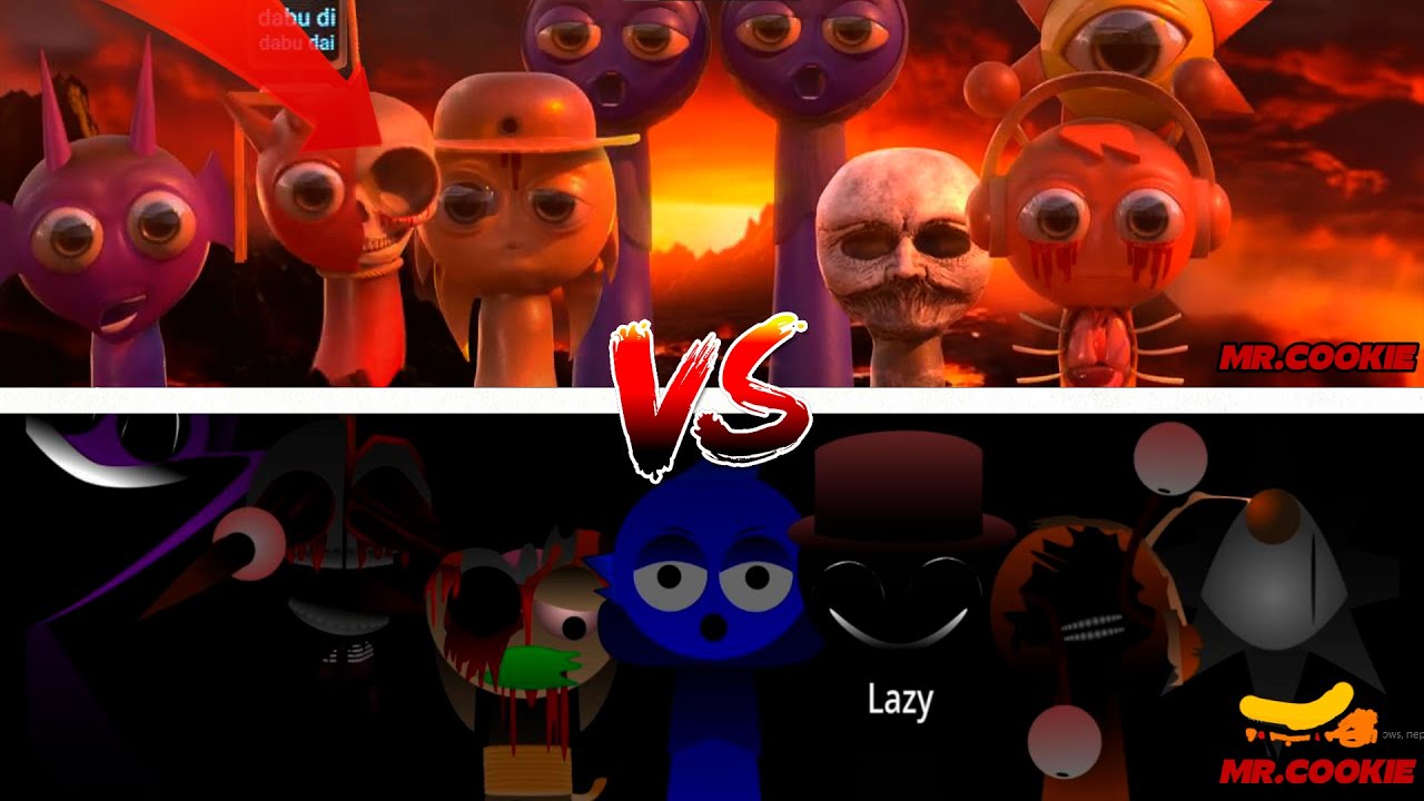 Sprunked Phase 4 VS Incredibox Sprunki 3D Edition - YouTube