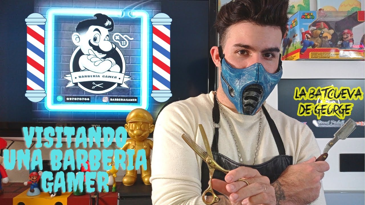 Visitando una Barberia Gamer!!!!!!! - YouTube