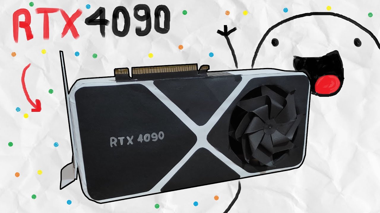 Cómo hacer una RTX 4090 de (CARTÓN) | TUTORIAL | - YouTube