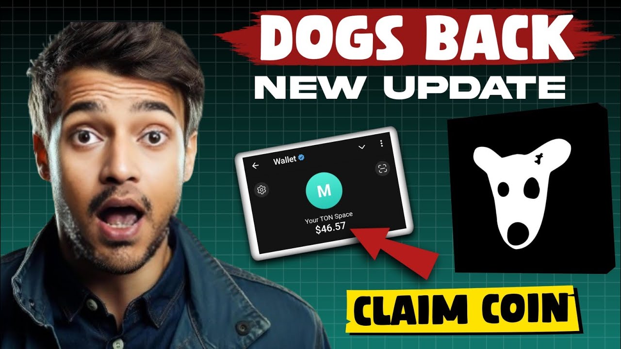 Dogs AirDrop Coin CLAIM|Dogs Coins Session 2 Withdrawal|Dogs Coin ...