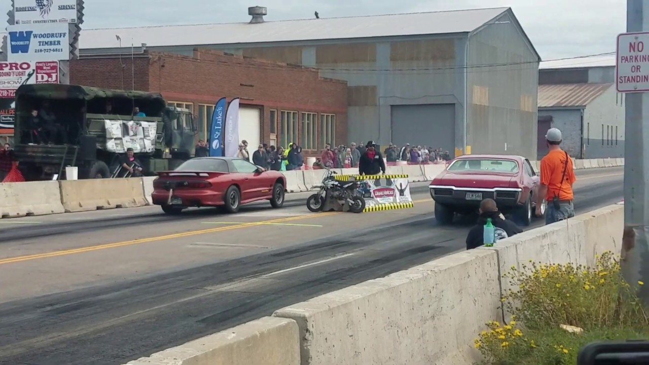 2019 duluth drag races transmarobird gto launch - YouTube