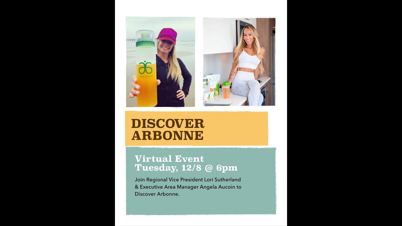 Discover Arbonne with Lori Sutherland and Angela Aucoin - YouTube