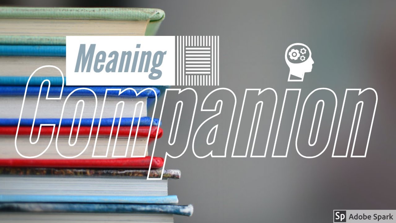 Companion meaning - YouTube