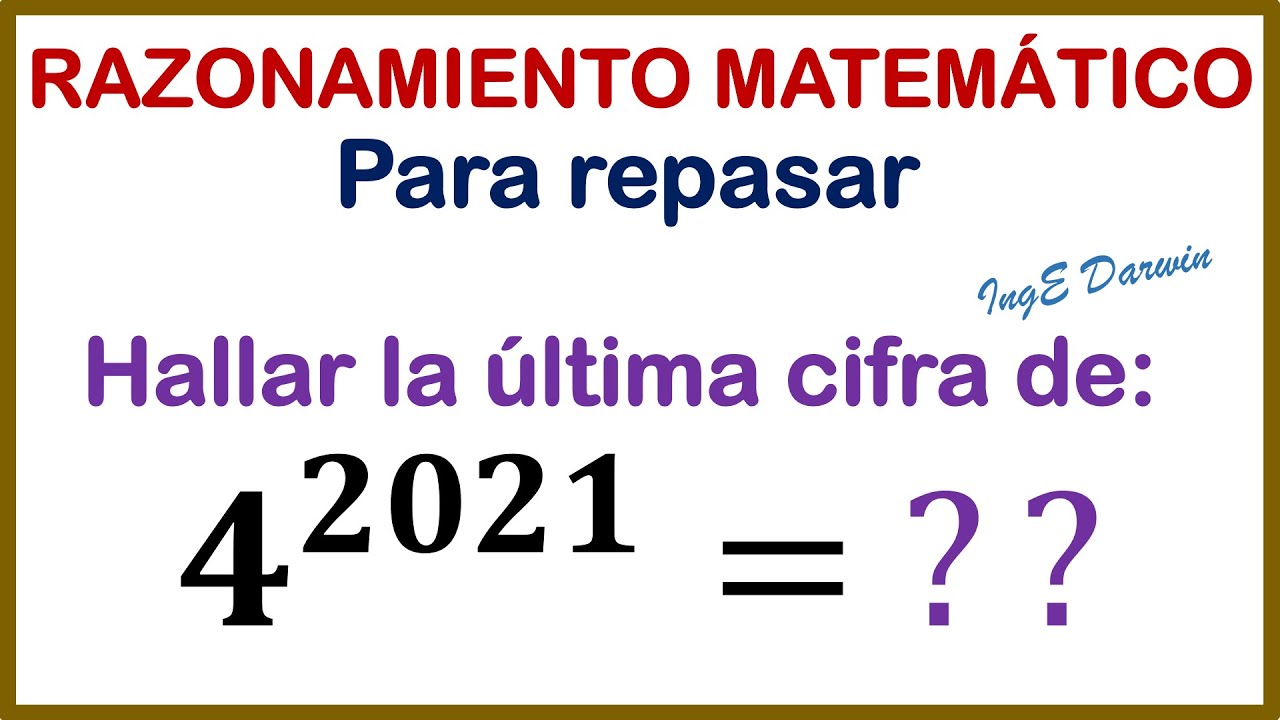 2 cortos ejercicios de Olimpiadas Matemáticas, repaso breve pero ...