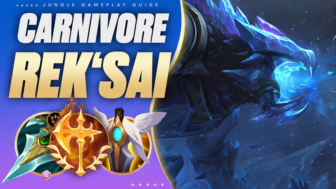 Why Rek'sai Jungle Can Carry EVERY Game State! 👾 (Yes, even when behind ...