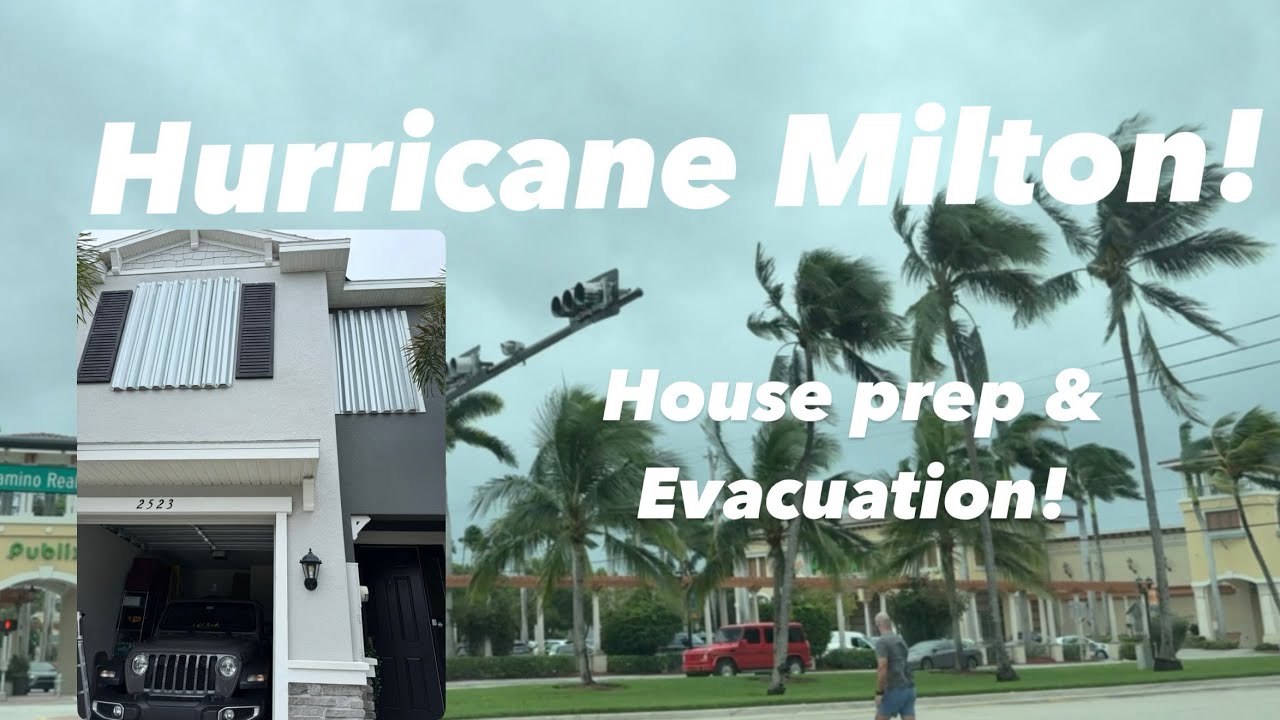 Hurricane Milton Prep & Evacuation! - YouTube