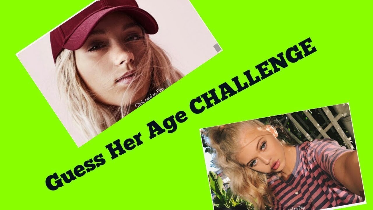 GUESS HER AGE CHALLENGE!!😱 - YouTube